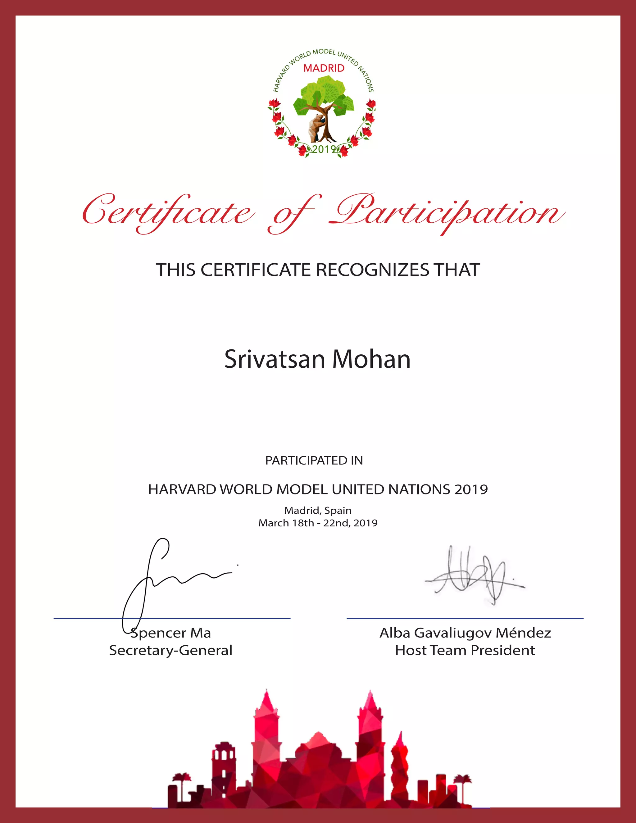 Certificate of participation | PDF