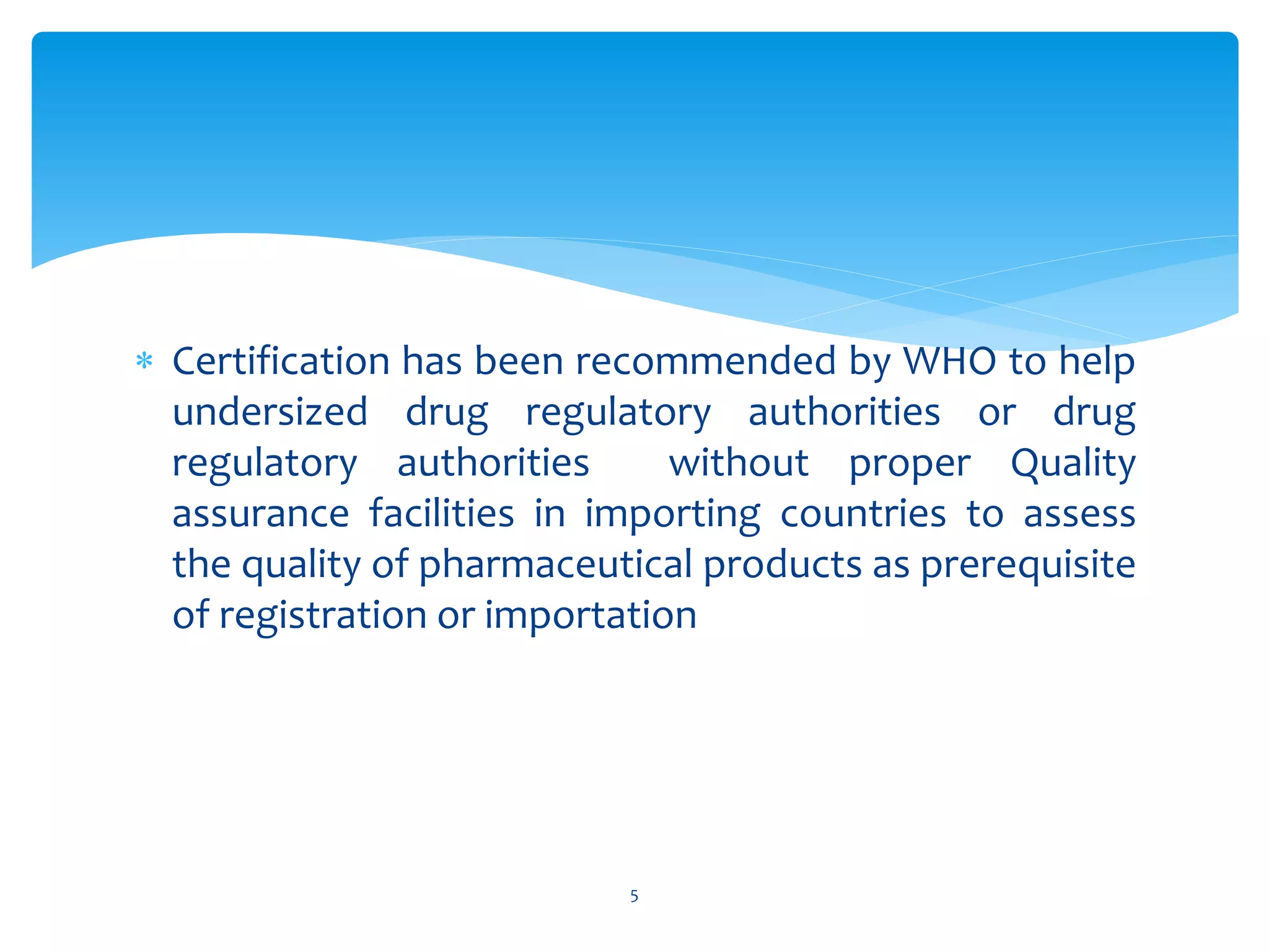 Certificate of pharmaceutical product | PPTX