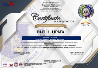 CERTIFICATE OF RECOGNITION 12-LUNA_060626.pptx