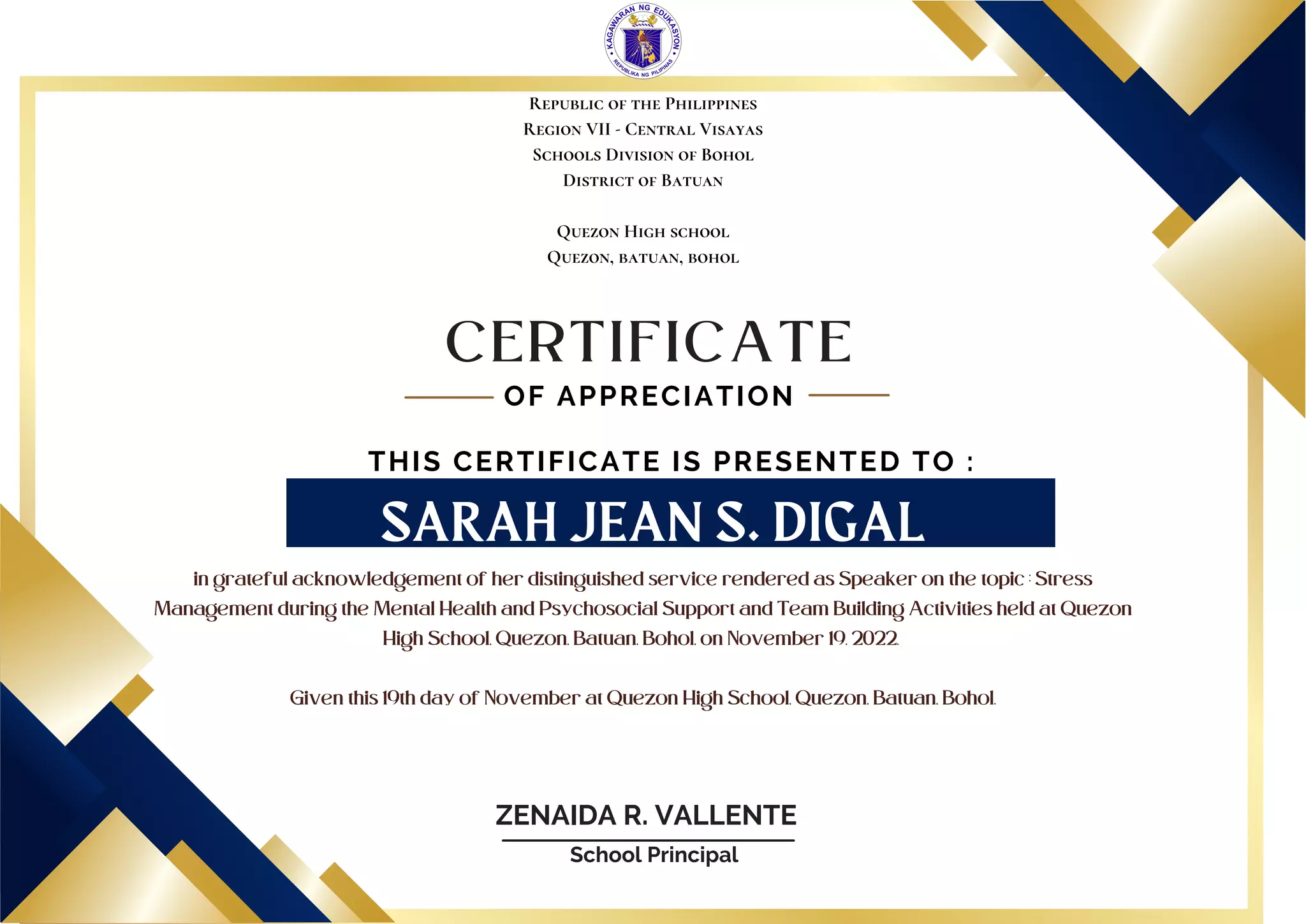 Certificate on Mental Health and Psychosocial Support Teachers.pdf