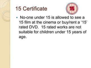 Certificate rating | PPTX