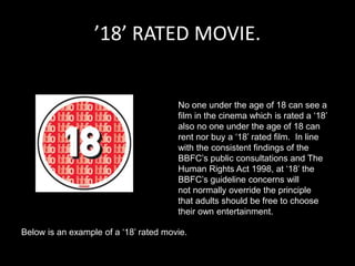 Certificate ratings bbfc | PPT