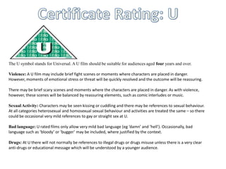 Certificate rating slide | PPTX