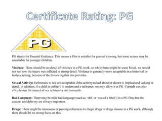 Certificate rating slide | PPTX