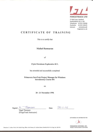 Diplomas & Certificates | PDF