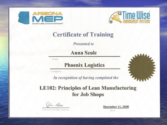 Ania ( Anna ) Certificates | PPT