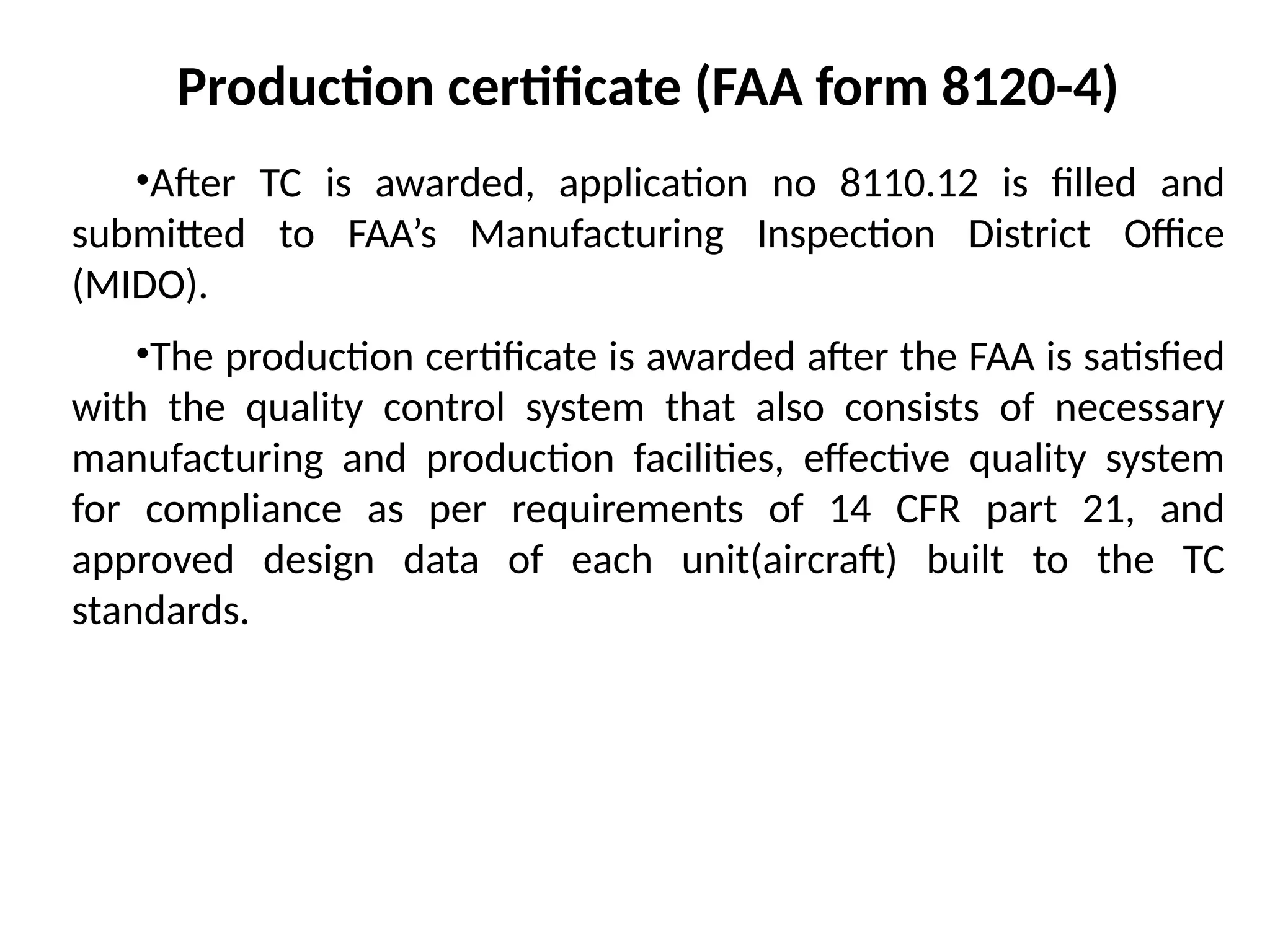 certificates IN AIRCRAFT MAINTENANCE ENGINEERING | PPTX