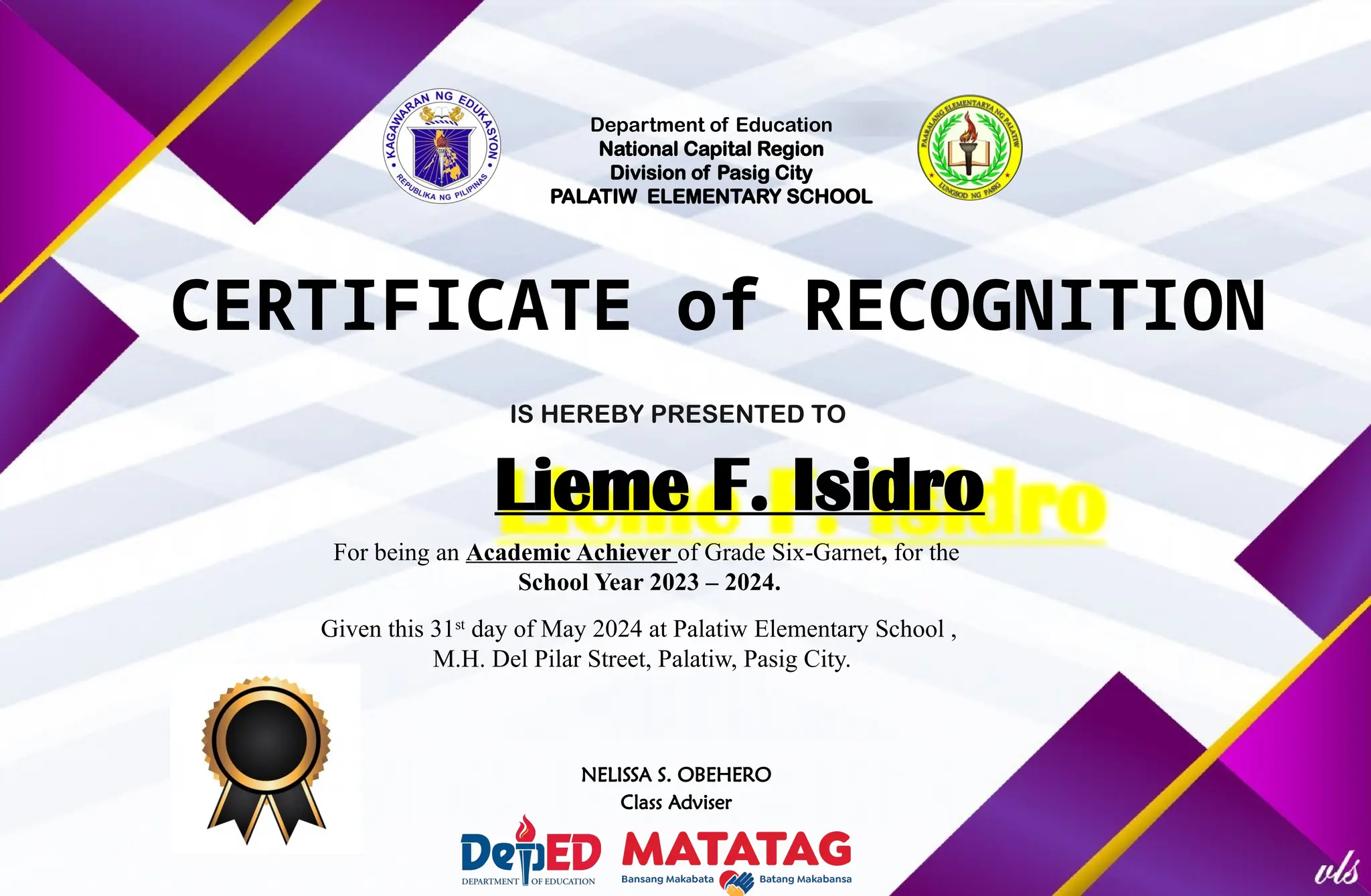 AWARDS/CERTIFICATES-FOR-ACHIEVERS template | PPTX