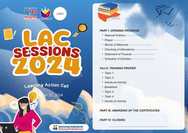 Certificates And Program Lac Session 2024 Learning Action Cell Pptx