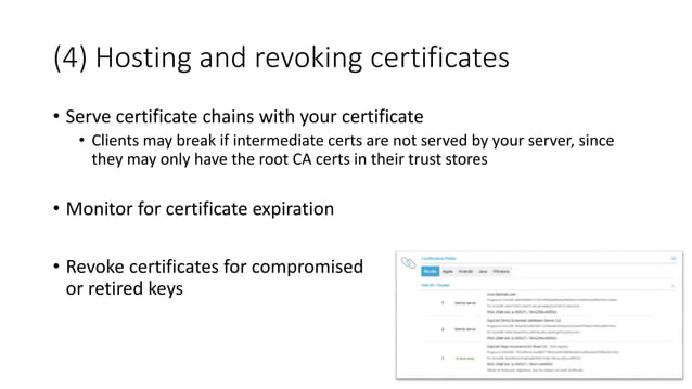 Certificates, PKI, and SSL/TLS for infrastructure builders and ...
