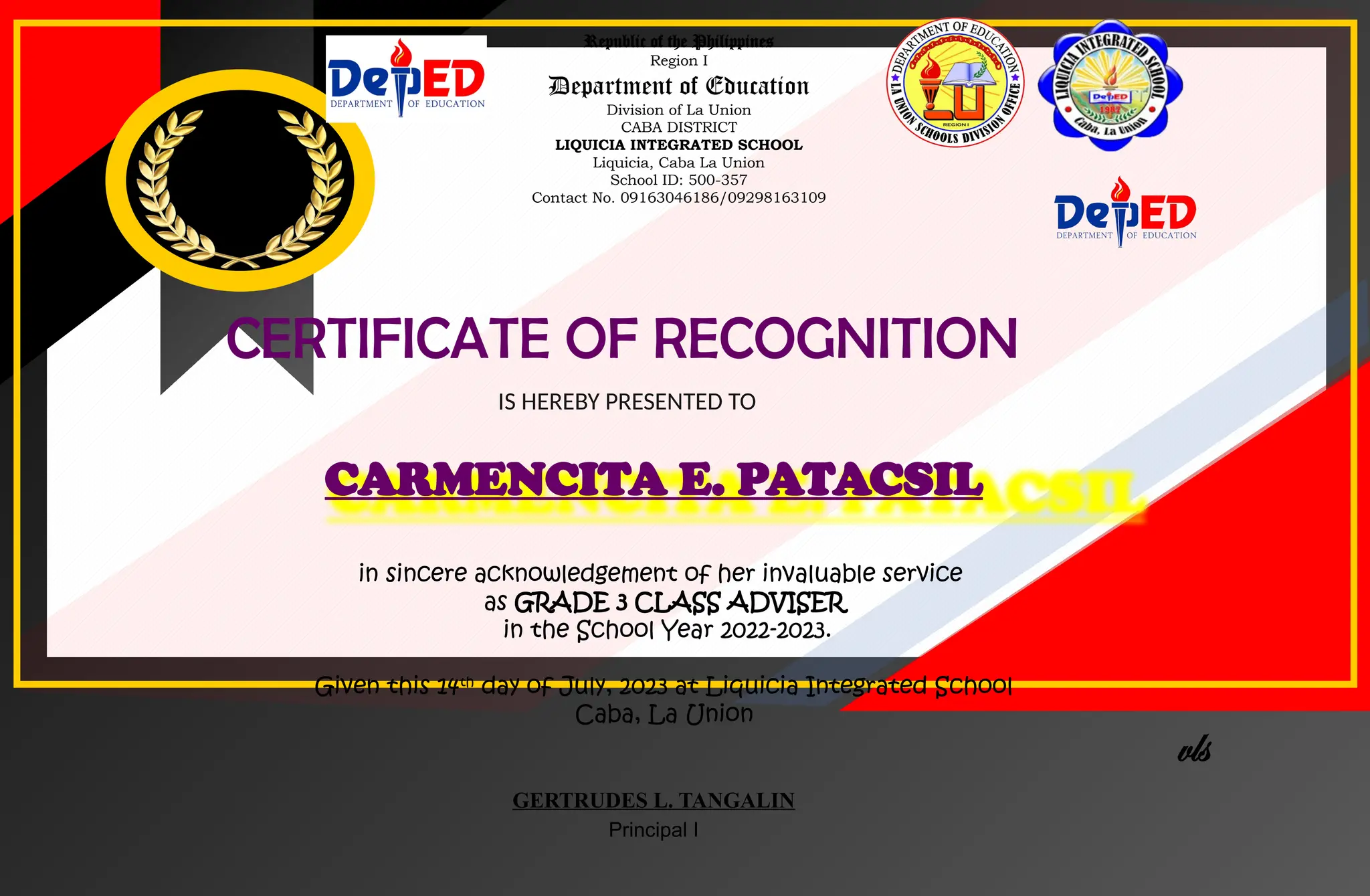 CERTIFICATES by Savanna Cunning ham.pptx