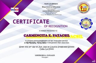 CERTIFICATES by Savanna Cunning ham.pptx