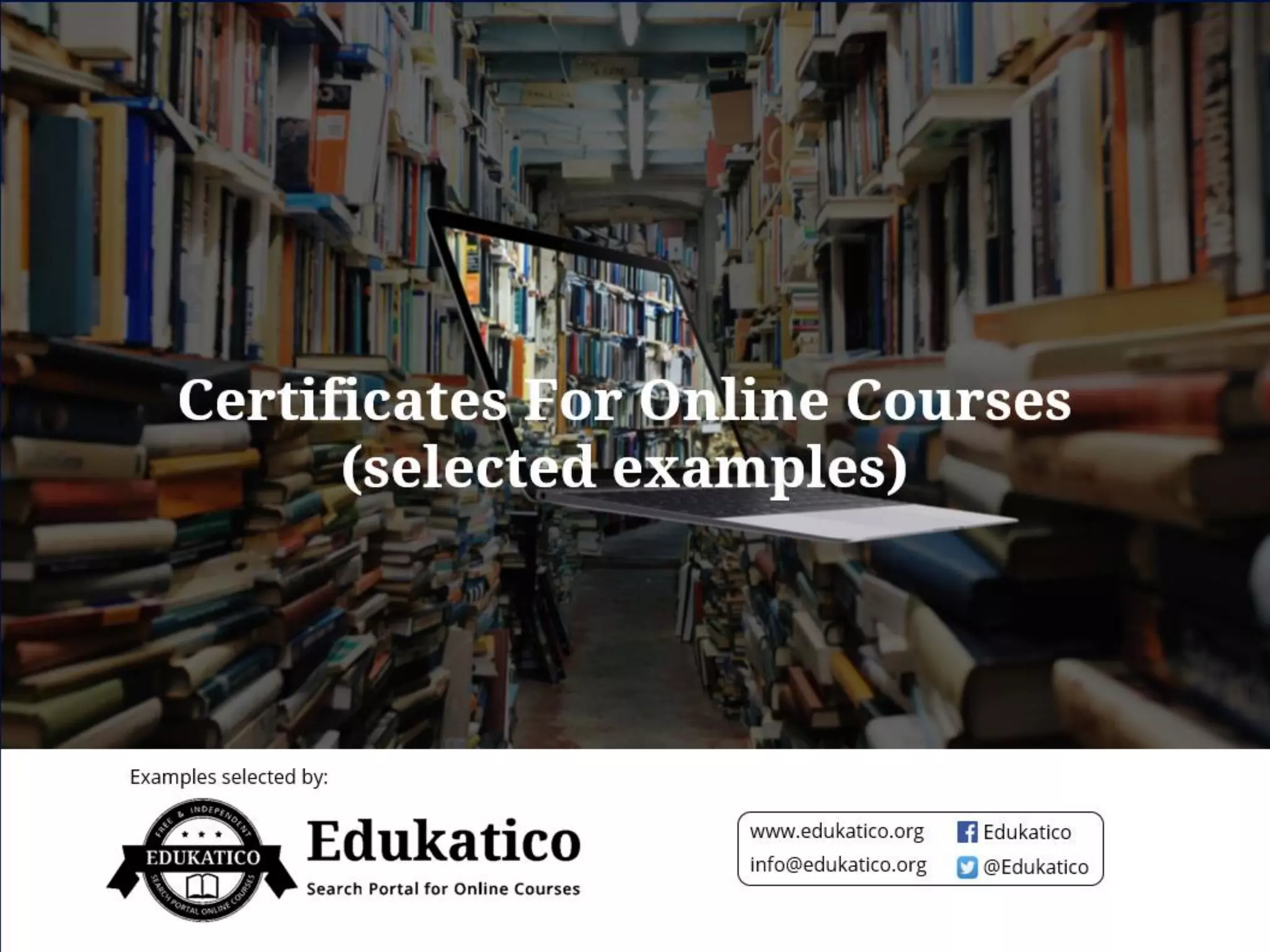 Certificates for online courses | PPT