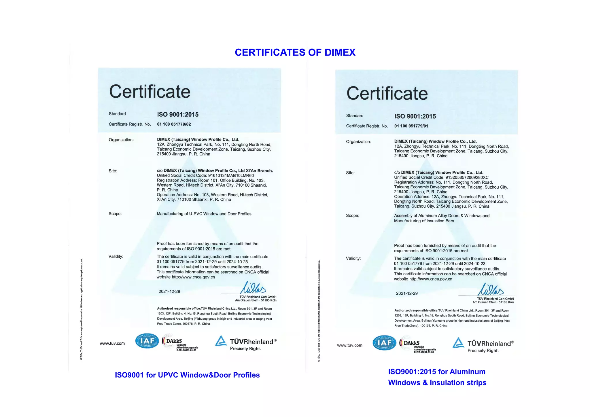 certificates of DIMEX.pdf | Business and Finance