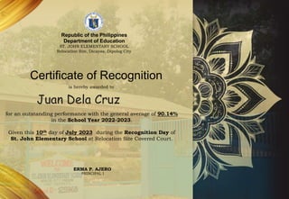 CERTIFICATES RECOGNITION AND GRADUATION.pptx