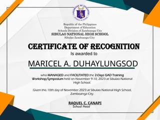 CERTIFICATE of recognitionTEMPLATE DESIGN.pptx