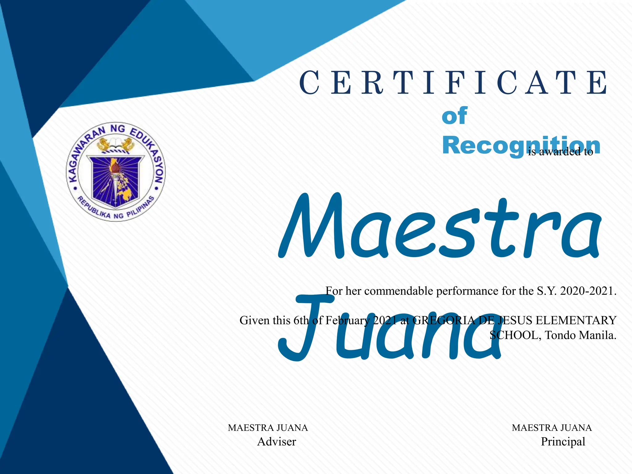 CERTIFICATE TEMPLATES FOR SCHOOL GRADUATION, RECOGNITION | PPTX