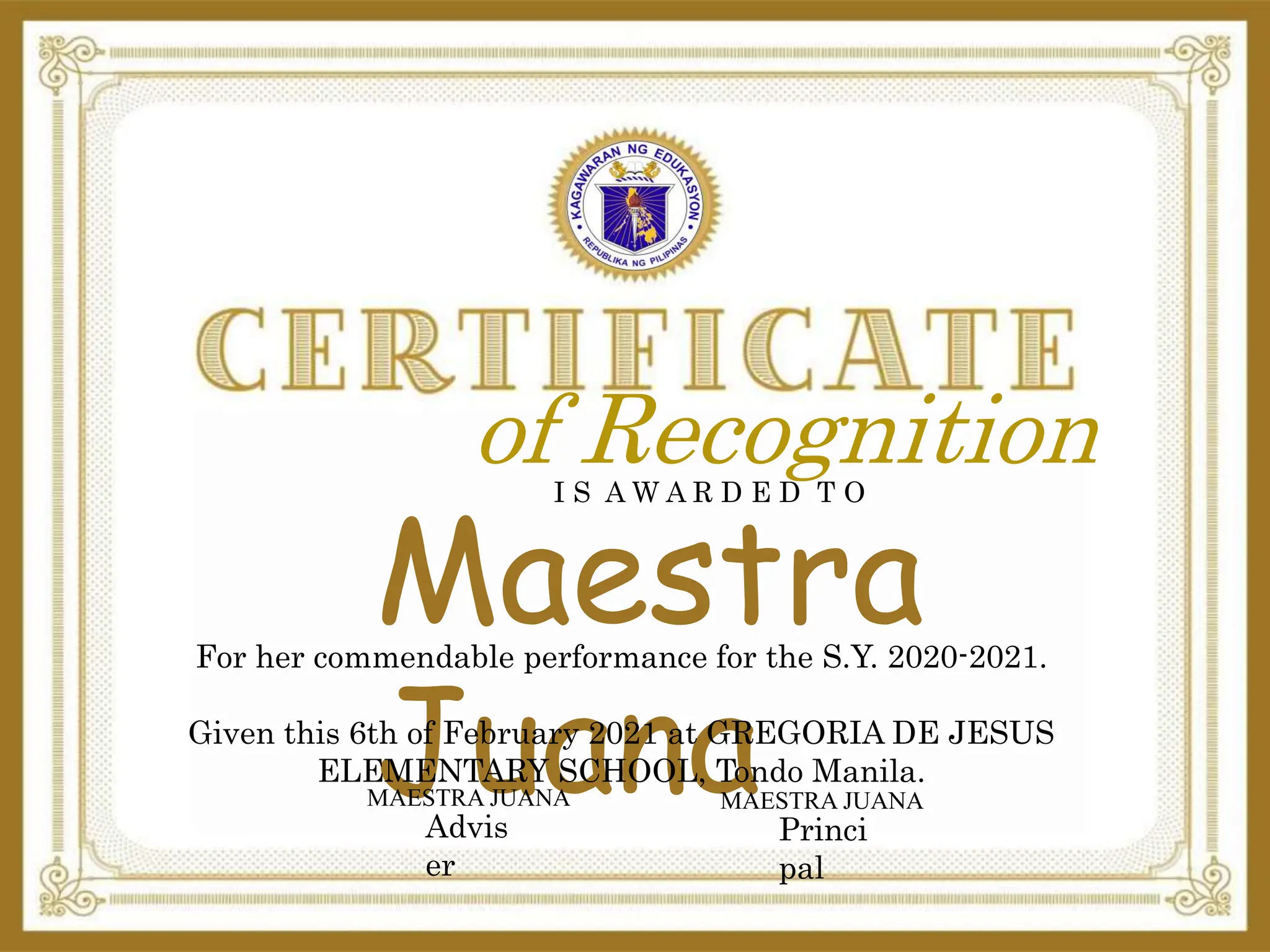 CERTIFICATE TEMPLATES FOR SCHOOL GRADUATION, RECOGNITION | PPTX