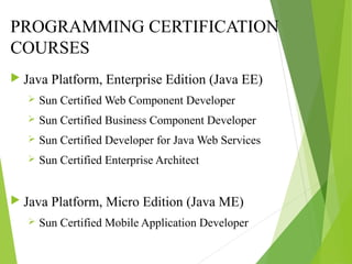 Certifications in IT fields | PPT | Computer Networking | Computing
