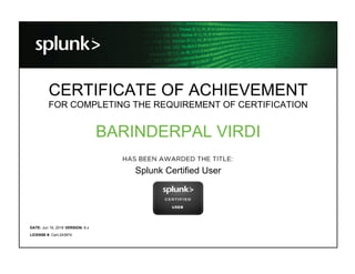 Splunk Certification | PPT