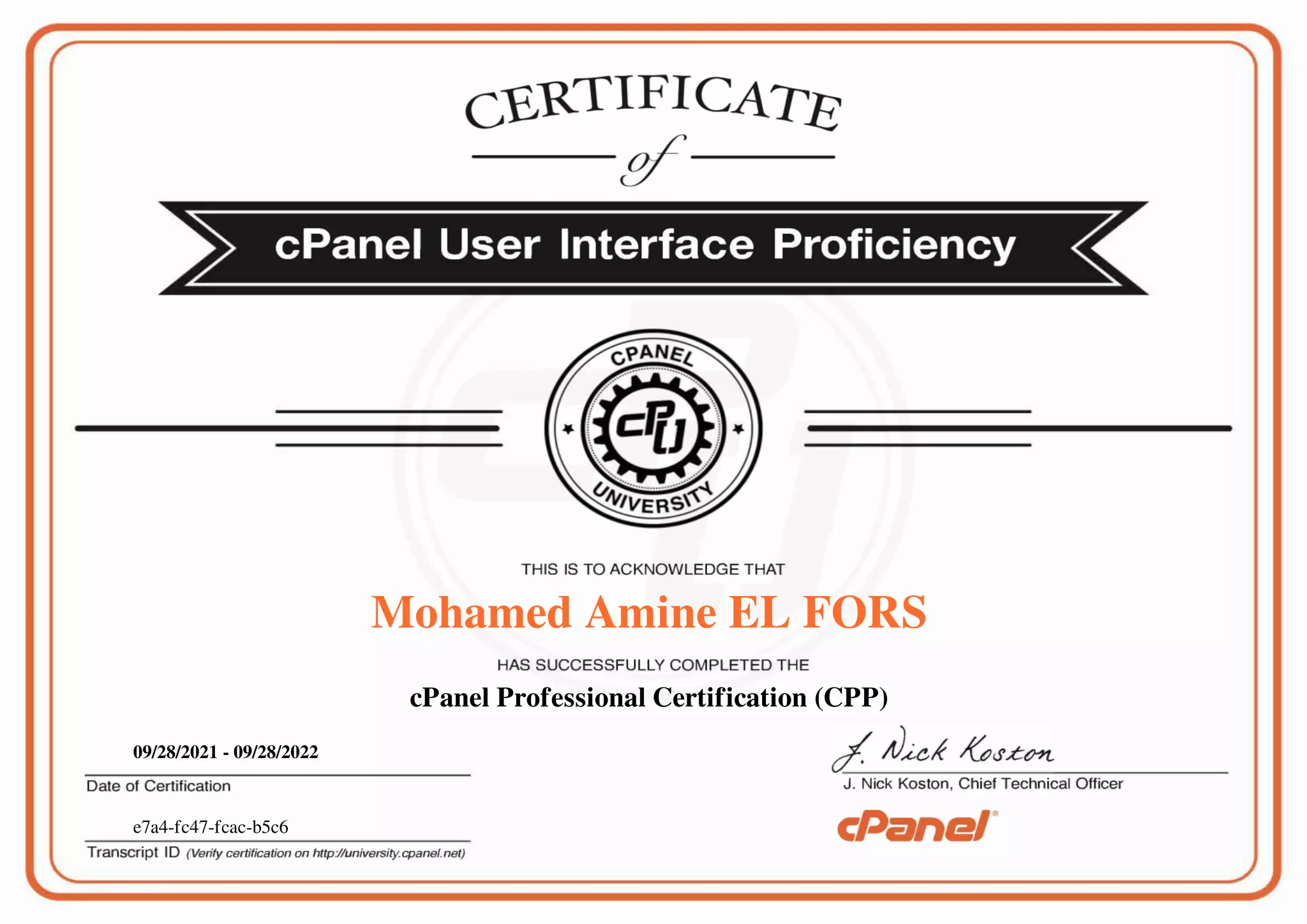 Certification c panel-professional-certification-cpp | PPT
