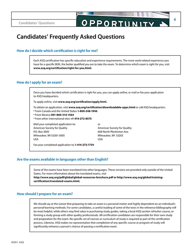 Certification handbook | PDF
