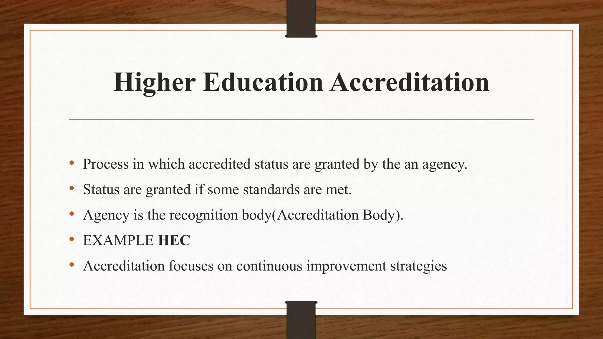 Certification accreditation and licensure (1) | PPTX