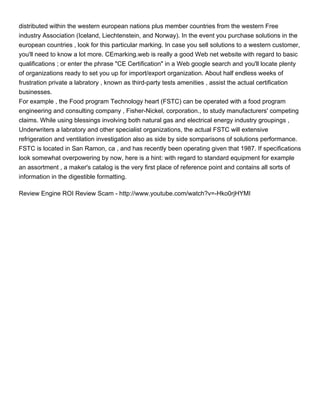 Certification Agencies | PDF