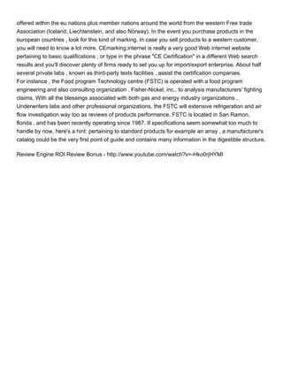 Certification Agencies | PDF