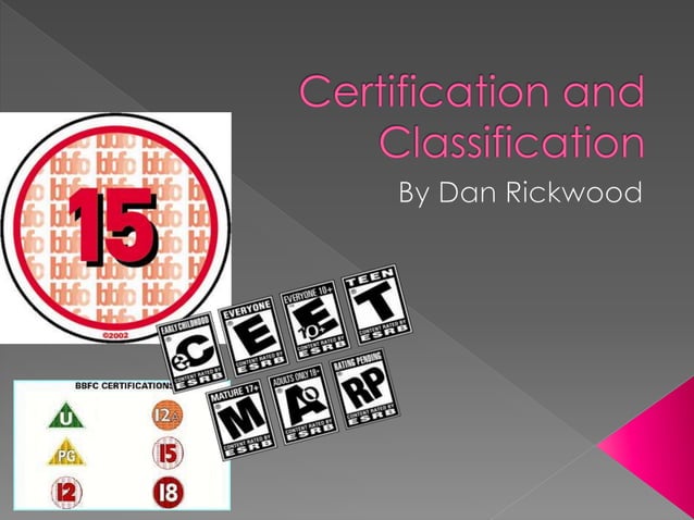 Certification and classification | PPT