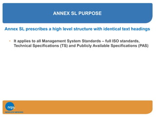 Certification Body Approach to ISO 9001:2015 by NQA | PPTX