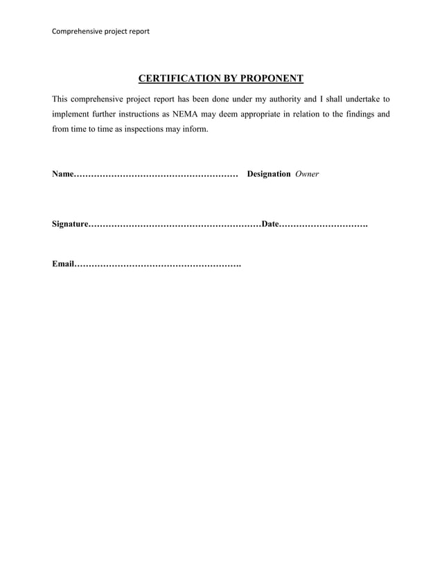 CERTIFICATION BY PROPONENT.pdf