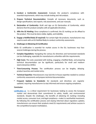 ce mark certification-ce mark certification | PDF