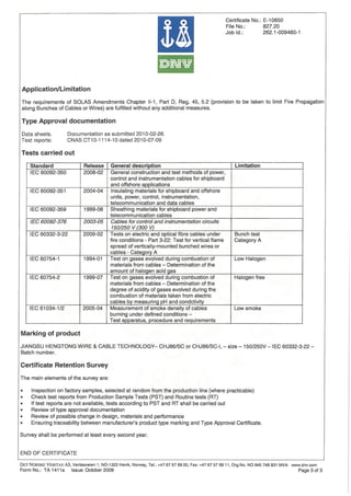 Certification Dnv | PDF