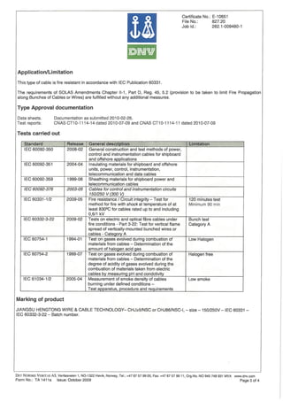 Certification Dnv | PDF