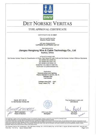 Certification Dnv | PDF