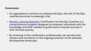 Certification for DevOps Coaches Guiding Teams Towards Success.pptx