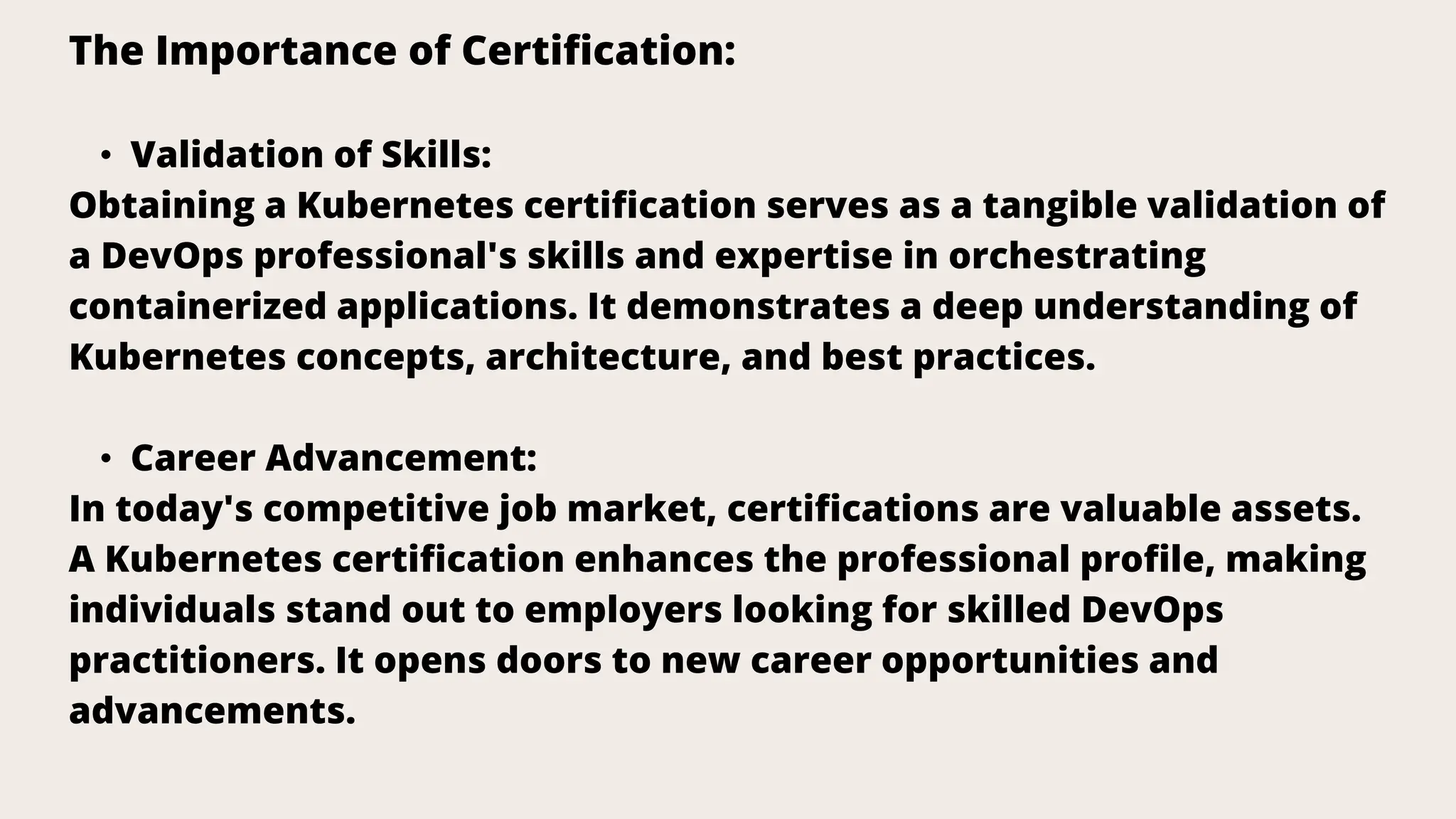 Certification In Kubernetes For Devops Professionals Orchestrating Containerized Applicationspptx