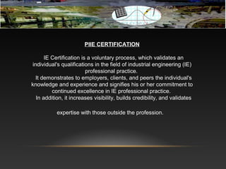 Industrial Engineering Licensure or Certification in the Philipippines ...