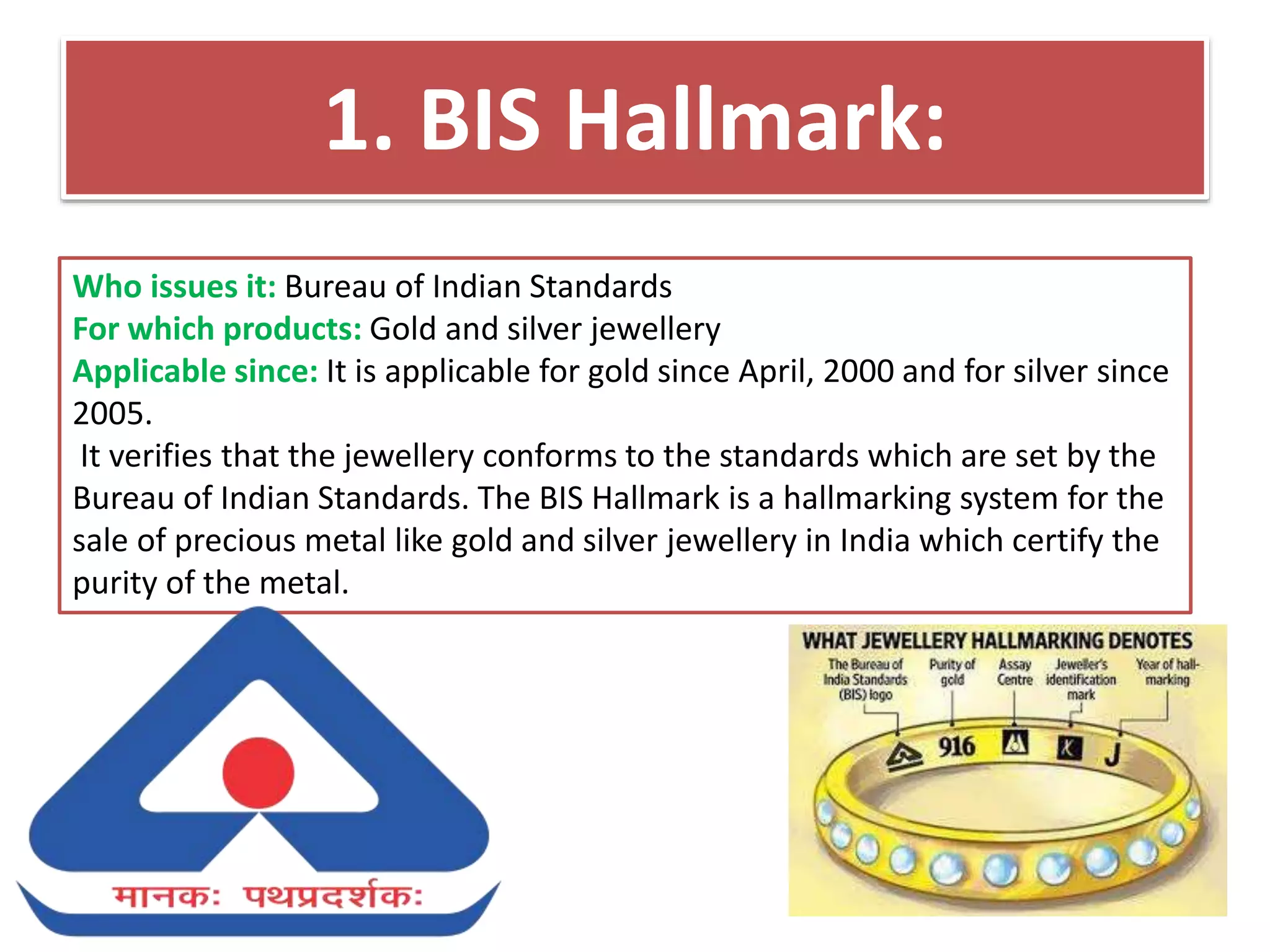 Certification marks in india | PPTX