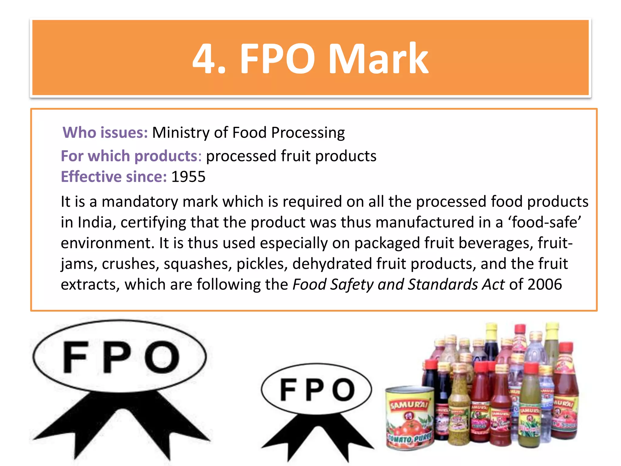 Certification marks in india | PPTX