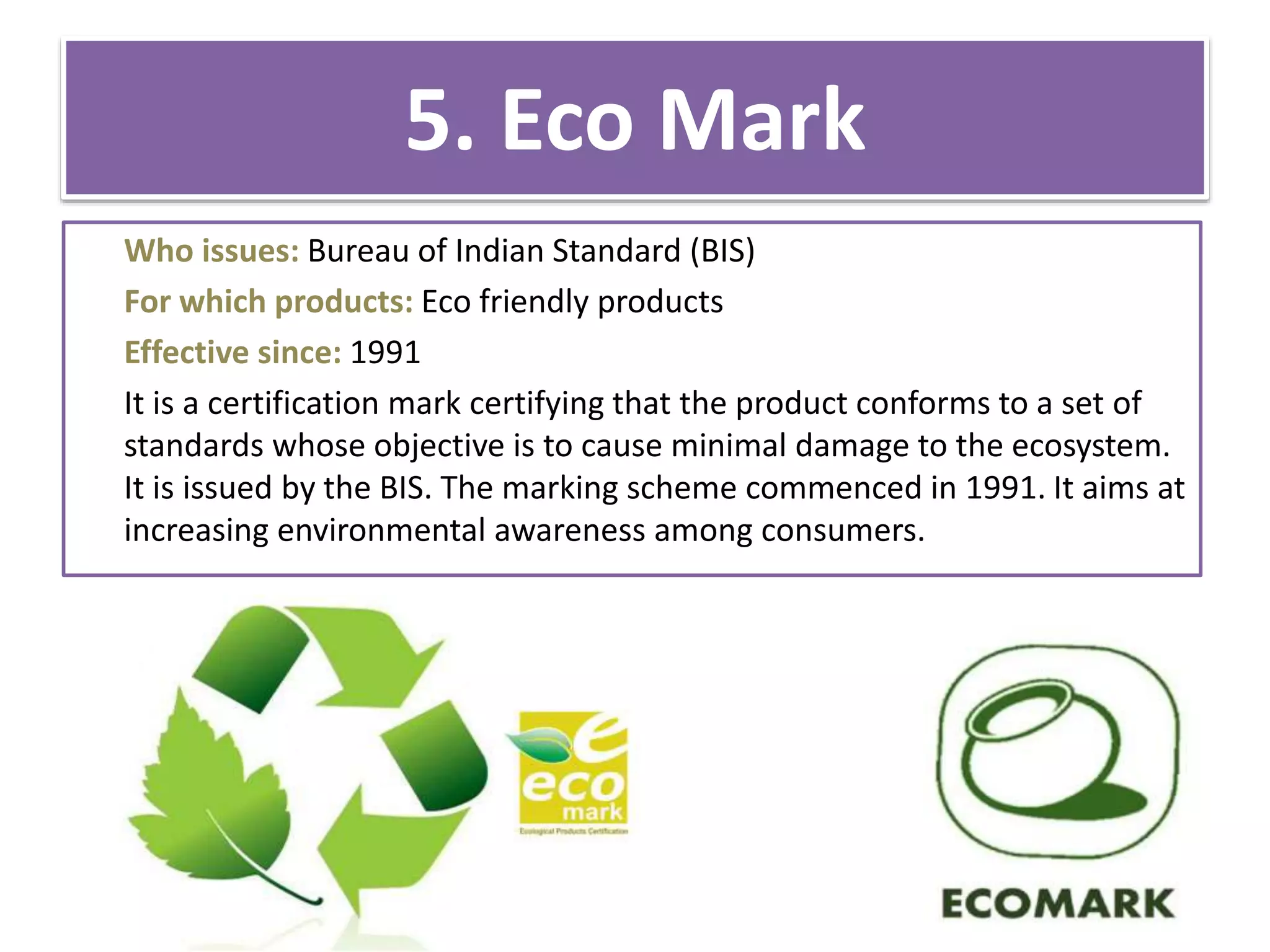 Certification marks in india | PPTX
