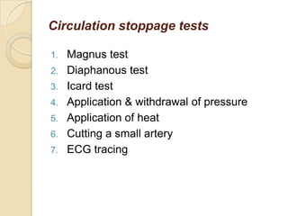 Certification of death | PPTX