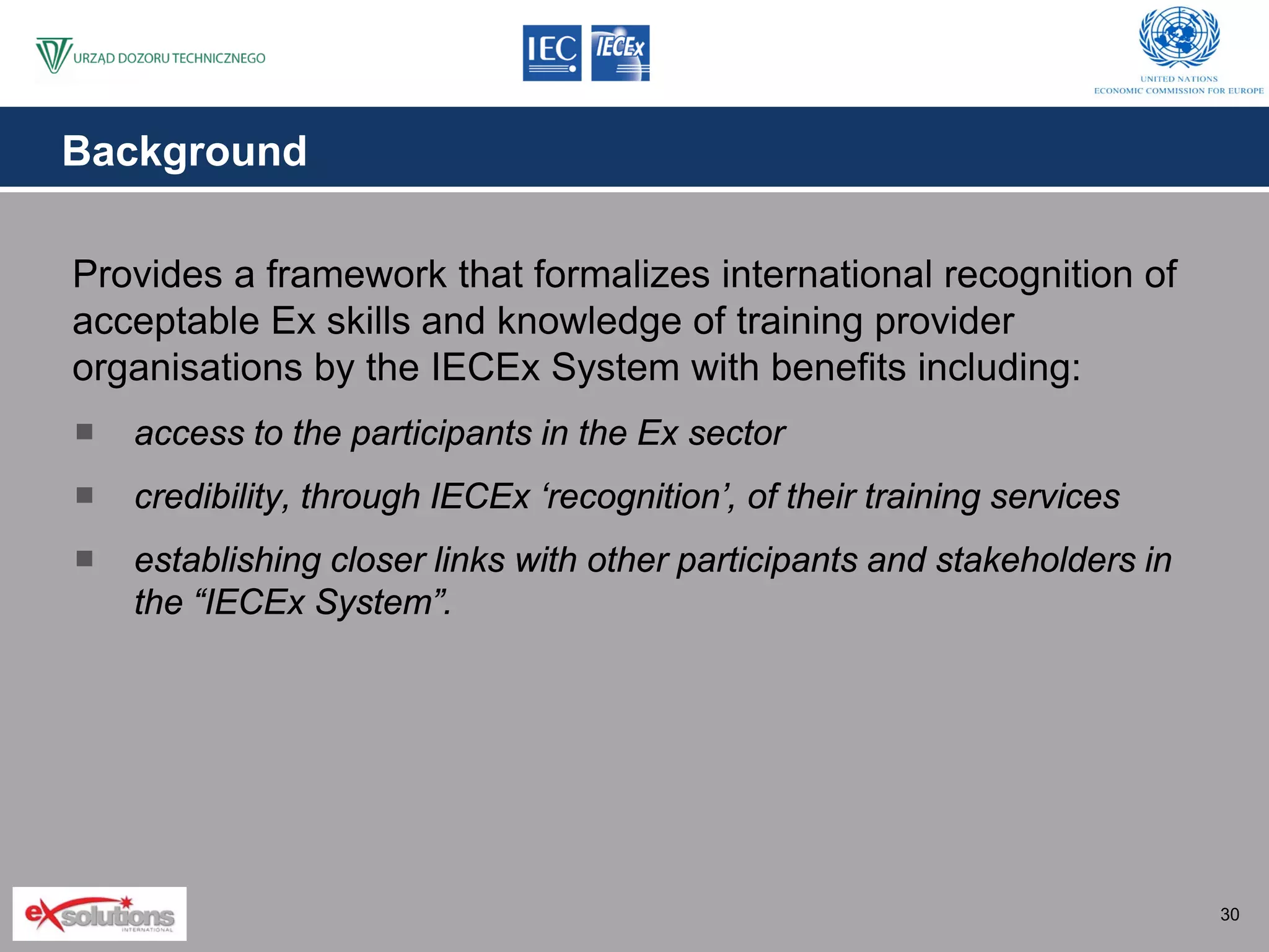 Certification of Personnel Competence (CoPC). IECEx | PDF