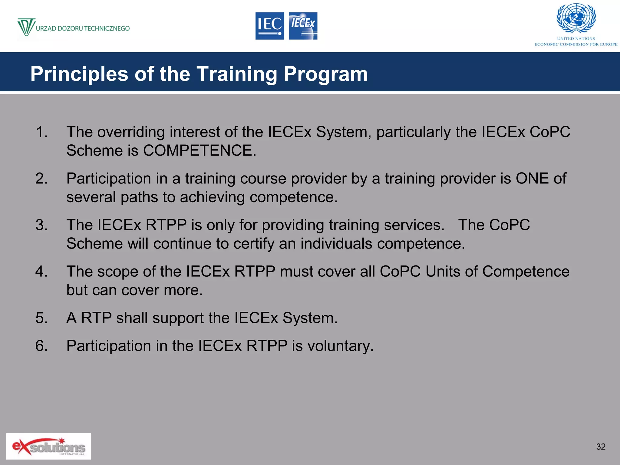 Certification of Personnel Competence (CoPC). IECEx | PDF