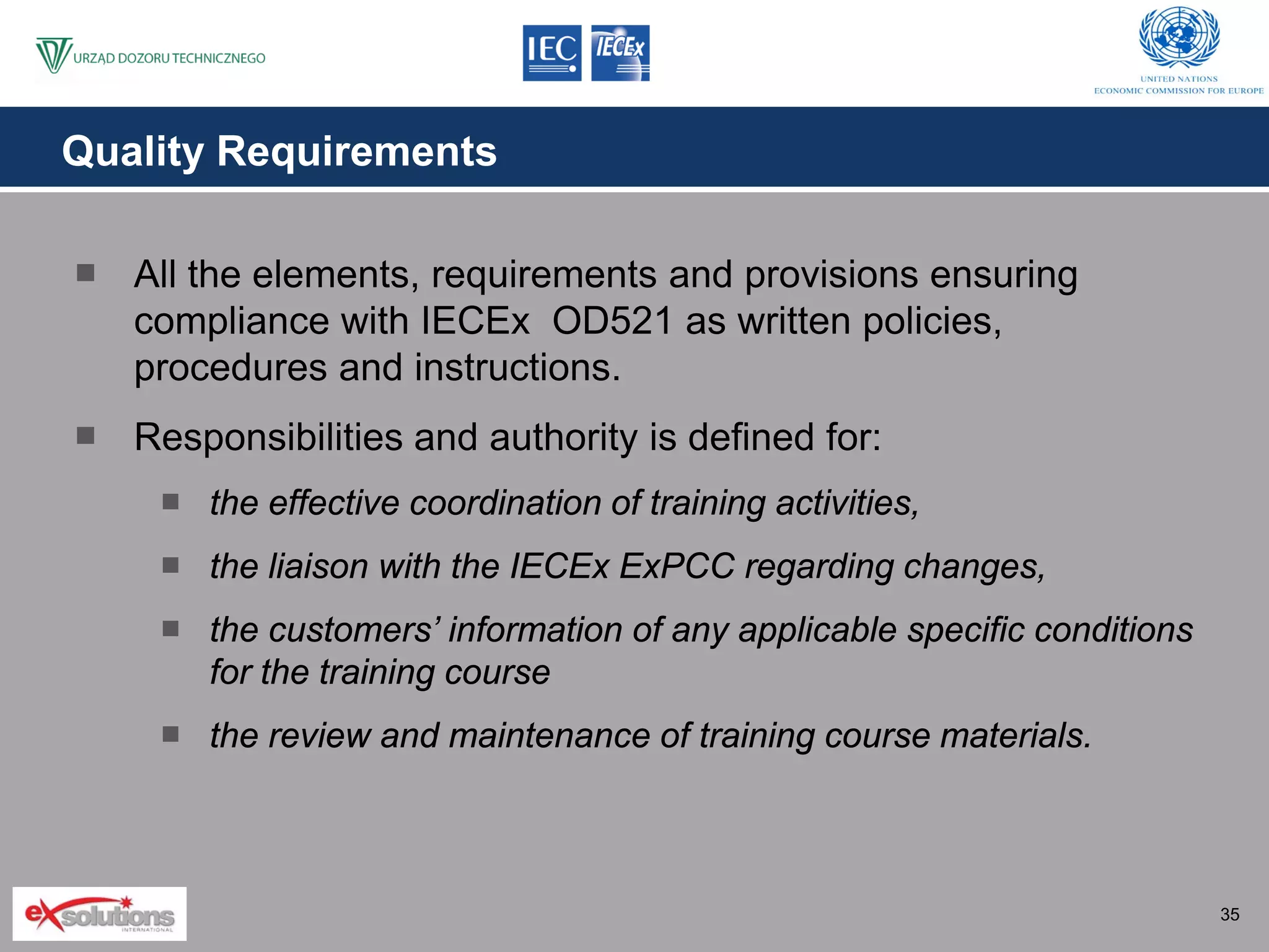 Certification of Personnel Competence (CoPC). IECEx | PDF