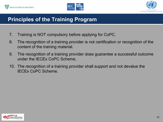 Certification of Personnel Competence (CoPC). IECEx | PDF