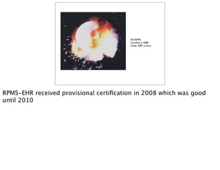 Certification of rpms ehr | PDF | Technology & Computing
