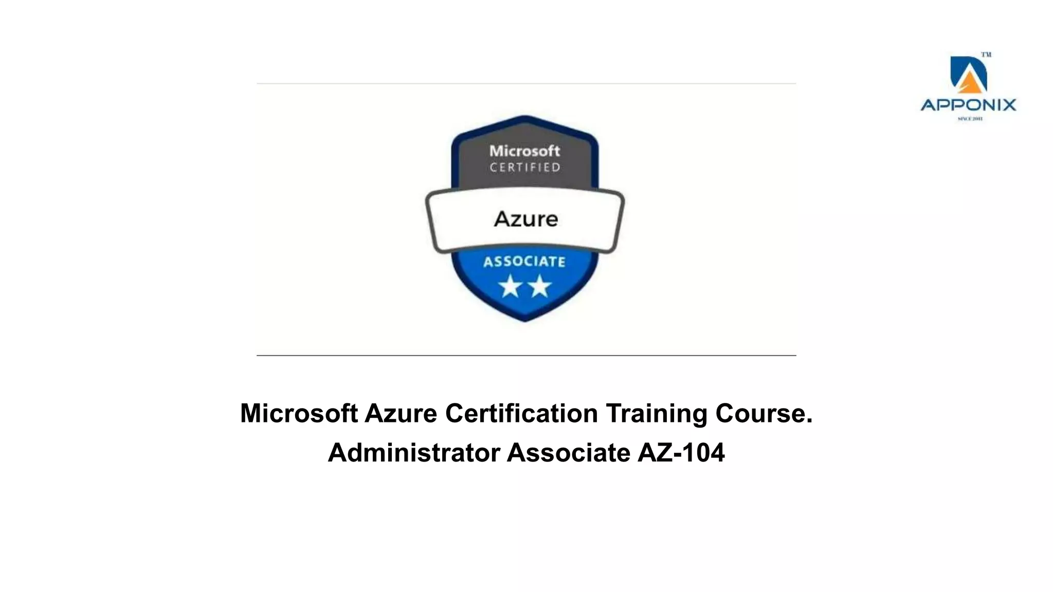 Certification on Azure | PPTX
