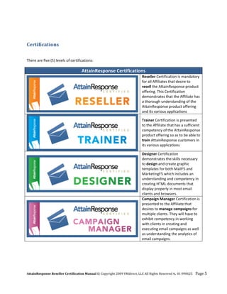 Certification Overview | PDF